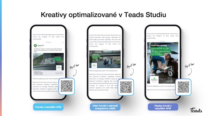 Kooperativa měří s Teads pozornost u online reklamy | MediaGuru