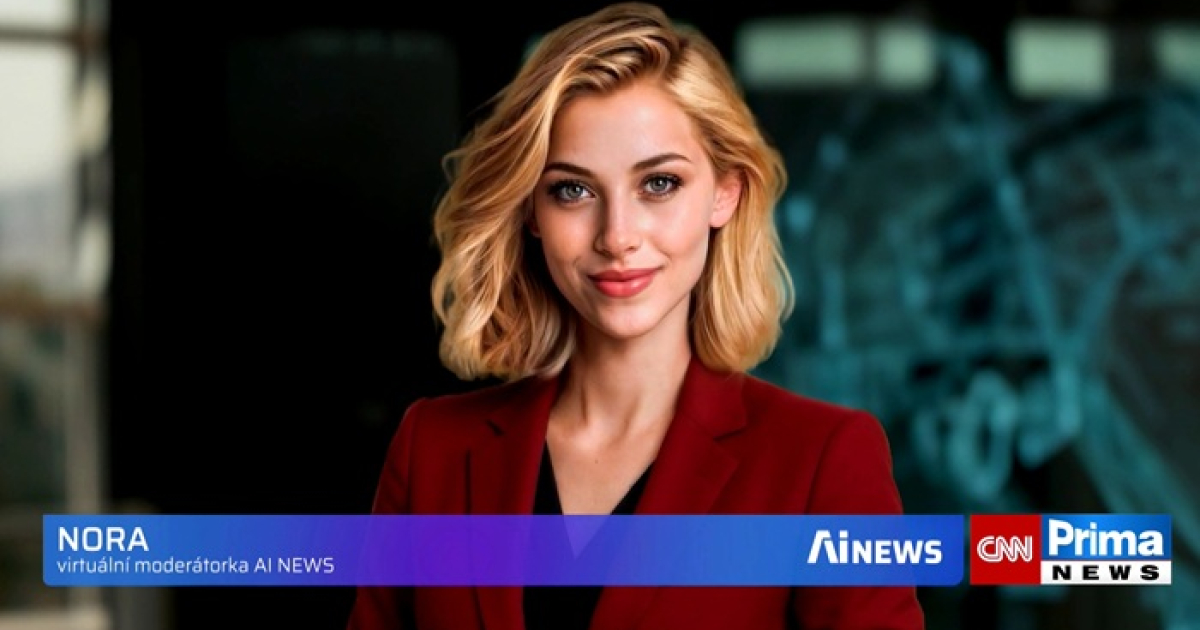 CNN Prima News zapojí svou první virtuální moderátorku Noru | MediaGuru