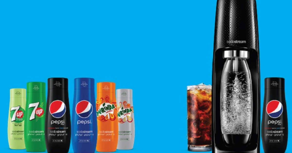 SodaStream s Pepsi dávají na trh šest nových příchutí | MediaGuru