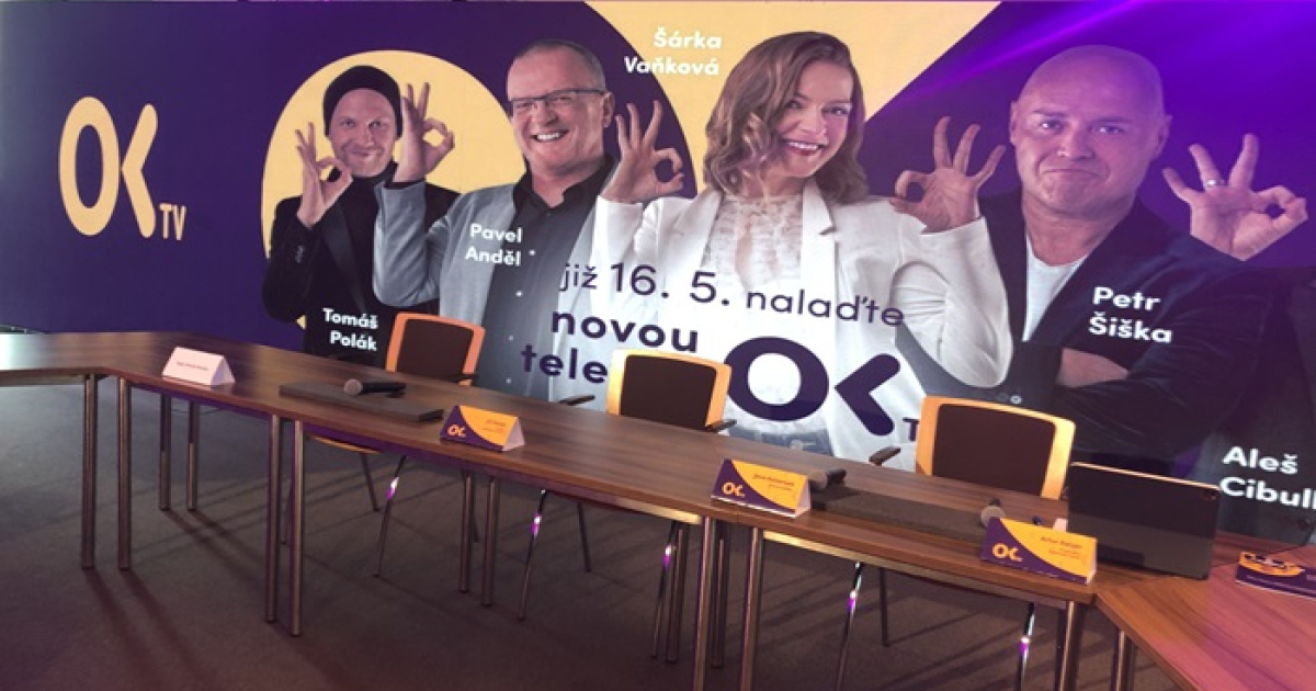 Televizní kanál OK TV přerušil vysílání | MediaGuru