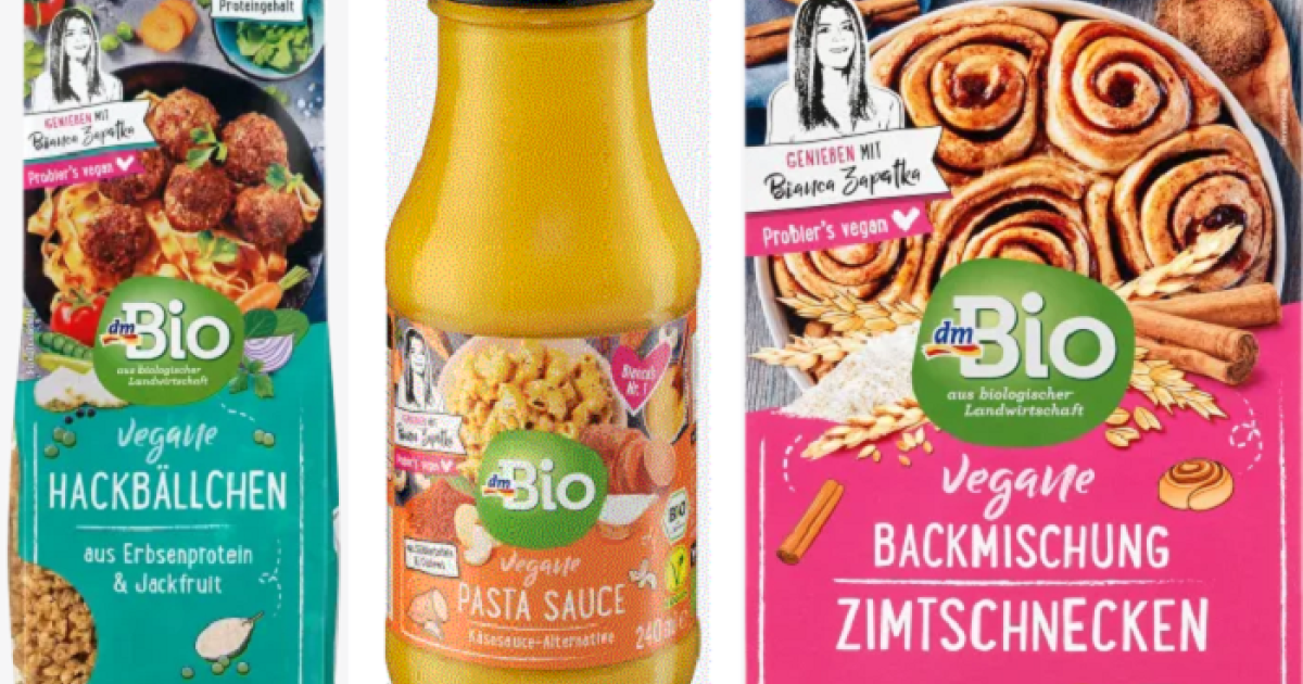 Dm dává na trh limitovanou edici veganských produktů | MediaGuru