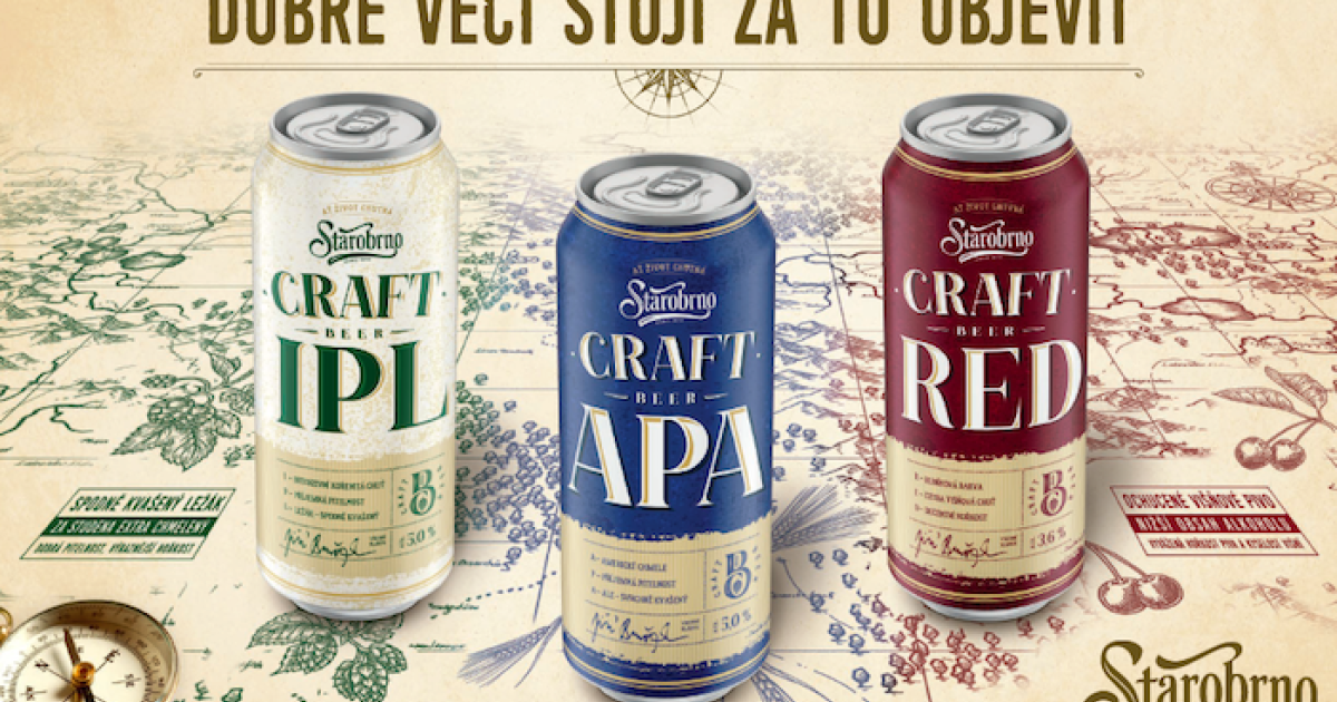 Starobrno podpoří v létě svá řemeslná piva | MediaGuru