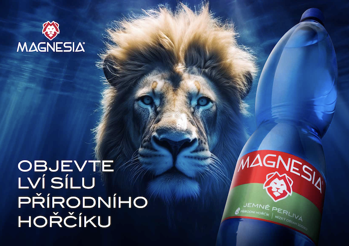Magnesia v nové kampani ukáže lva pod hladinou | MediaGuru