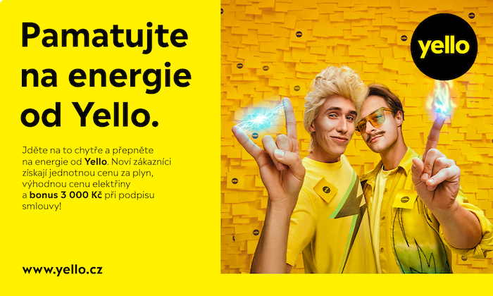 Yello spouští novou kampaň s post-it lístečky | MediaGuru