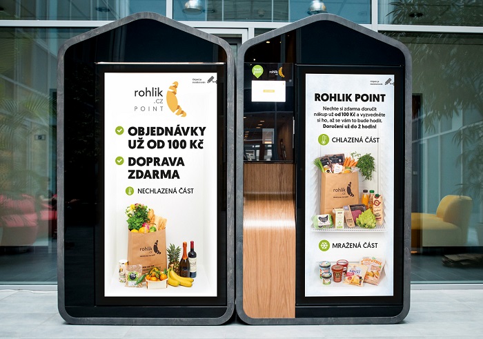 Rohlik.cz testuje venkovní samoobslužné boxy | MediaGuru