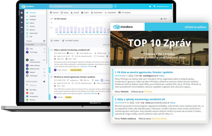 Monitora s pomocí AI vyhodnocuje důležitost zpráv | MediaGuru