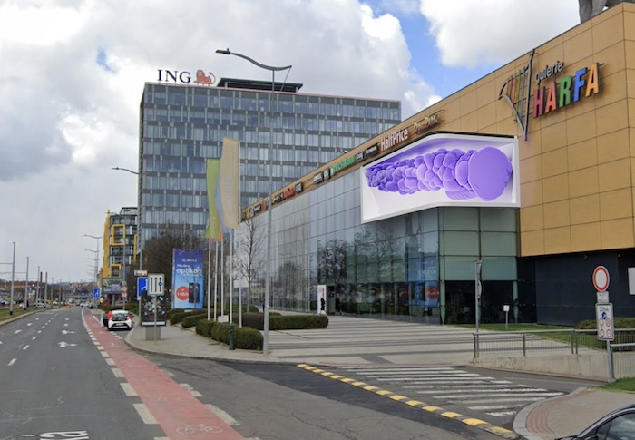 Galerie Harfa přidá na podzim ještě jeden 3D billboard | MediaGuru